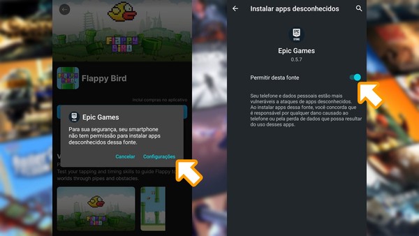 Flappy Bird: como fazer o download atualizado no Android via Epic Games Store