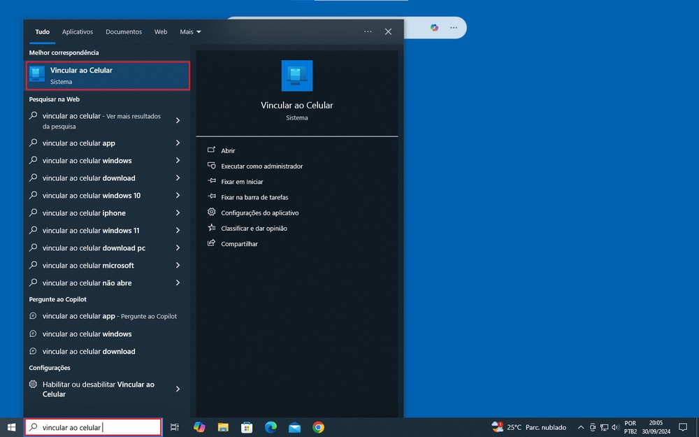 Vincular ao Celular: como usar recurso para conectar celular ao PC