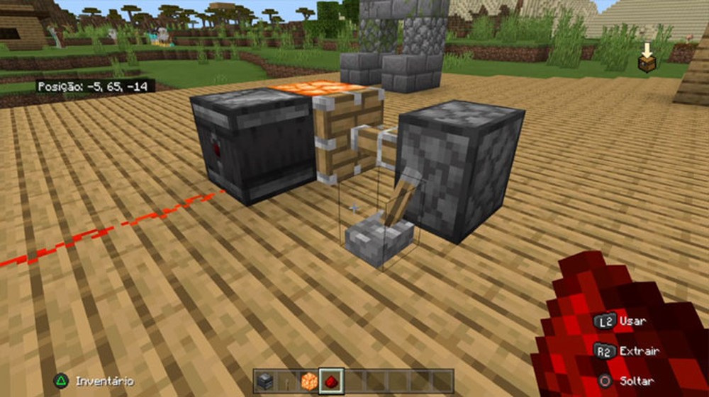 Como fazer o Observador no Minecraft