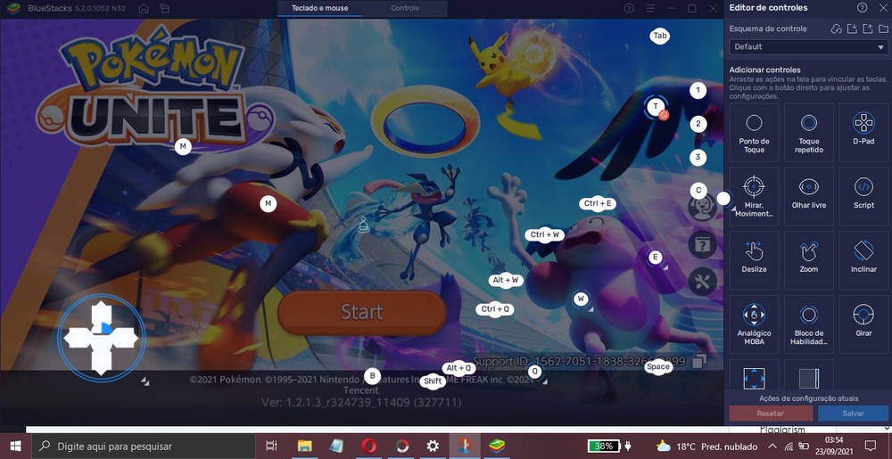 Como jogar Pokémon UNITE no PC com o emulador Bluestacks