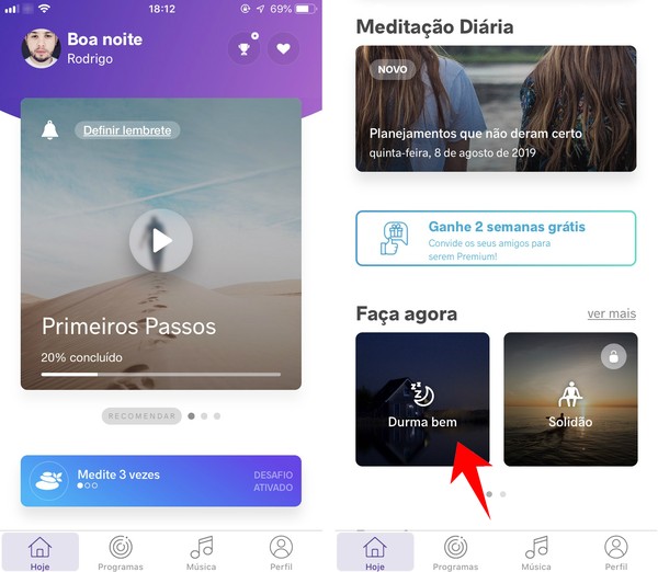 Como usar o app Meditopia para aprender a meditar e aliviar o estresse