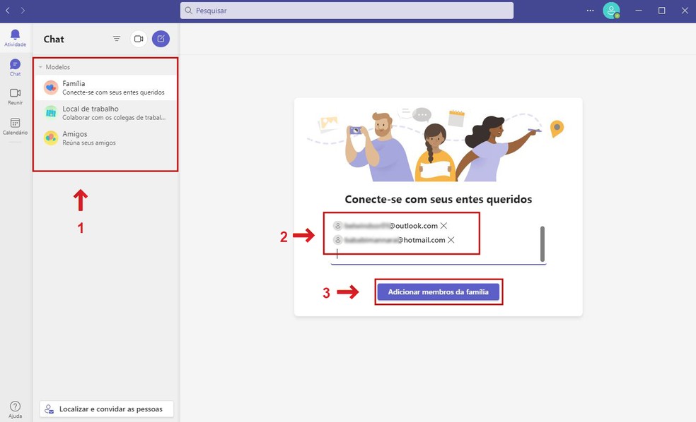 Como criar grupo no Teams