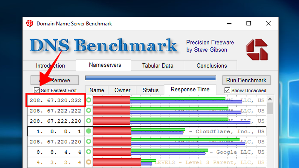 DNS Benchmark indica DNS mais rápida para sua Internet; saiba como usar