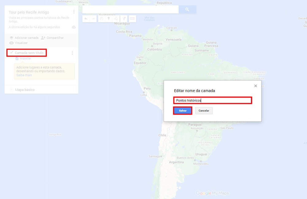Como fazer um roteiro de viagem usando o Google My Maps
