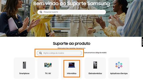 Como atualizar os drivers do notebook Samsung