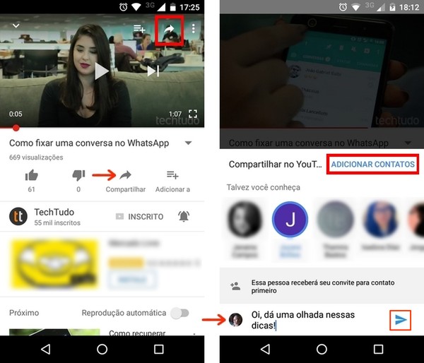 YouTube estreia chat com vídeos compartilhados; aprenda a usar com amigos