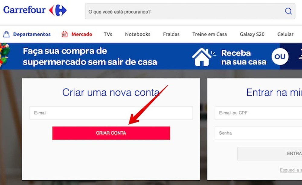 Carrefour online: como fazer compras de supermercado pela Internet