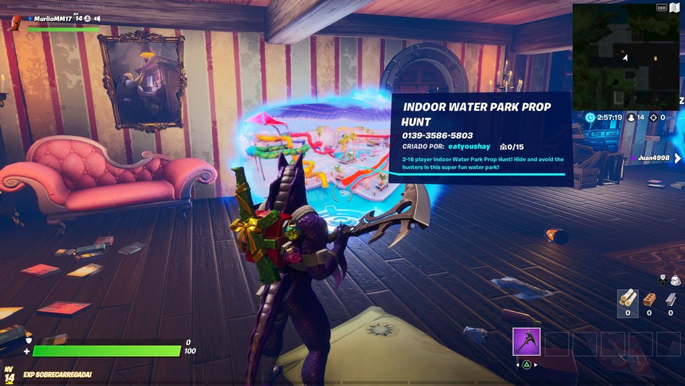 Prop Hunt no Fortnite: como entrar, melhores mapas e códigos