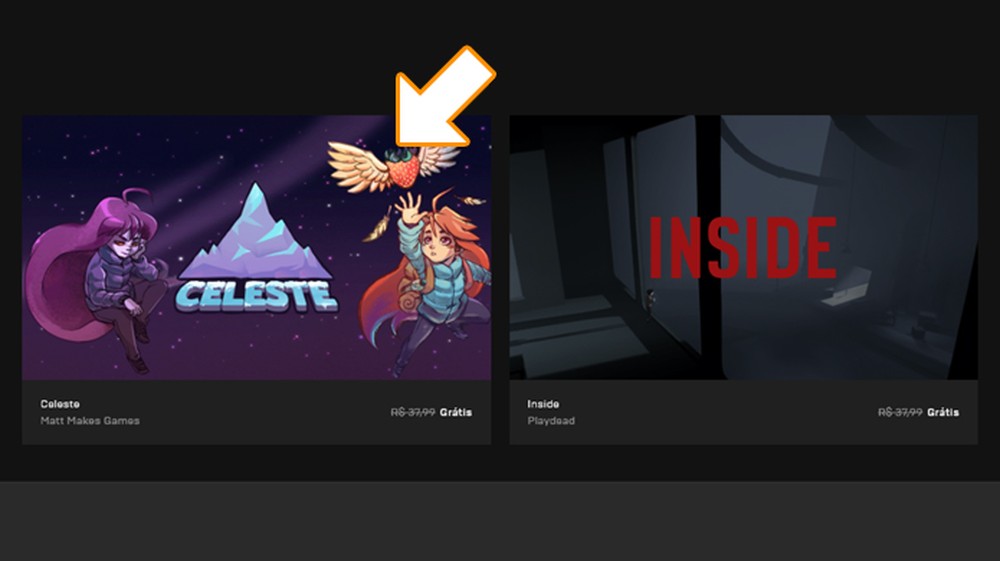 Celeste e Inside: como baixar os jogos grátis na Epic Store