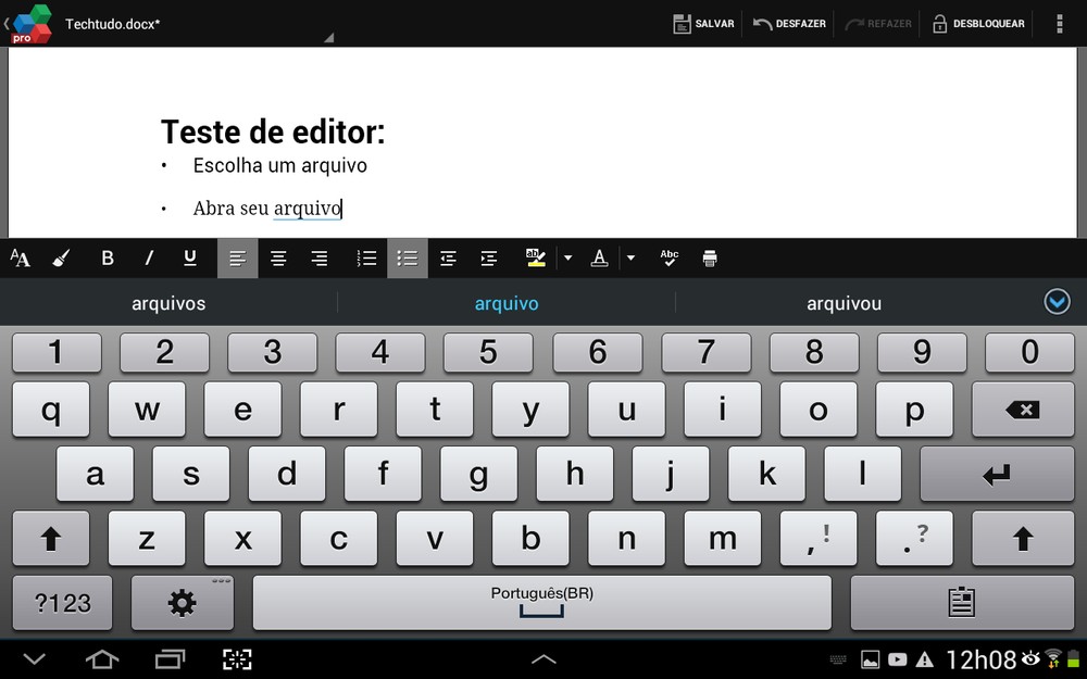 Veja como ler e editar textos no celular com Android