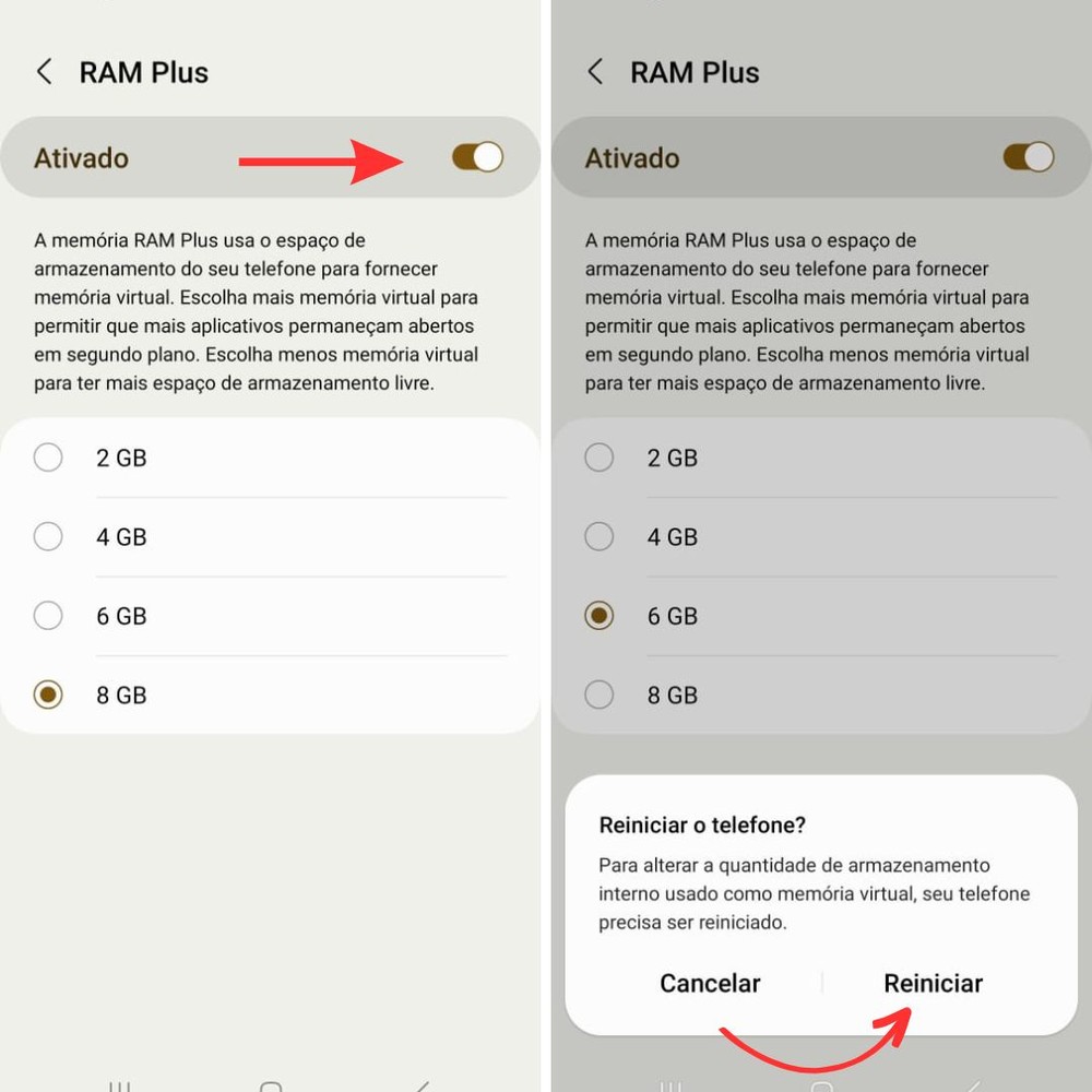 Função deixa celular mais rápido: saiba como usar o RAM Plus ou RAM Virtual