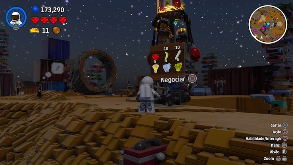 LEGO Worlds: como desbloquear armas e equipamentos no game