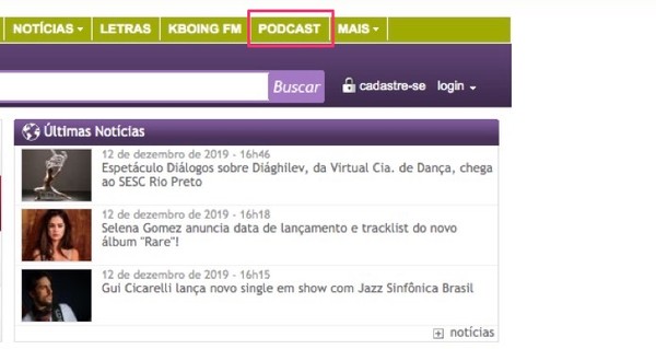 Como usar o Kboing para ouvir músicas online e de graça