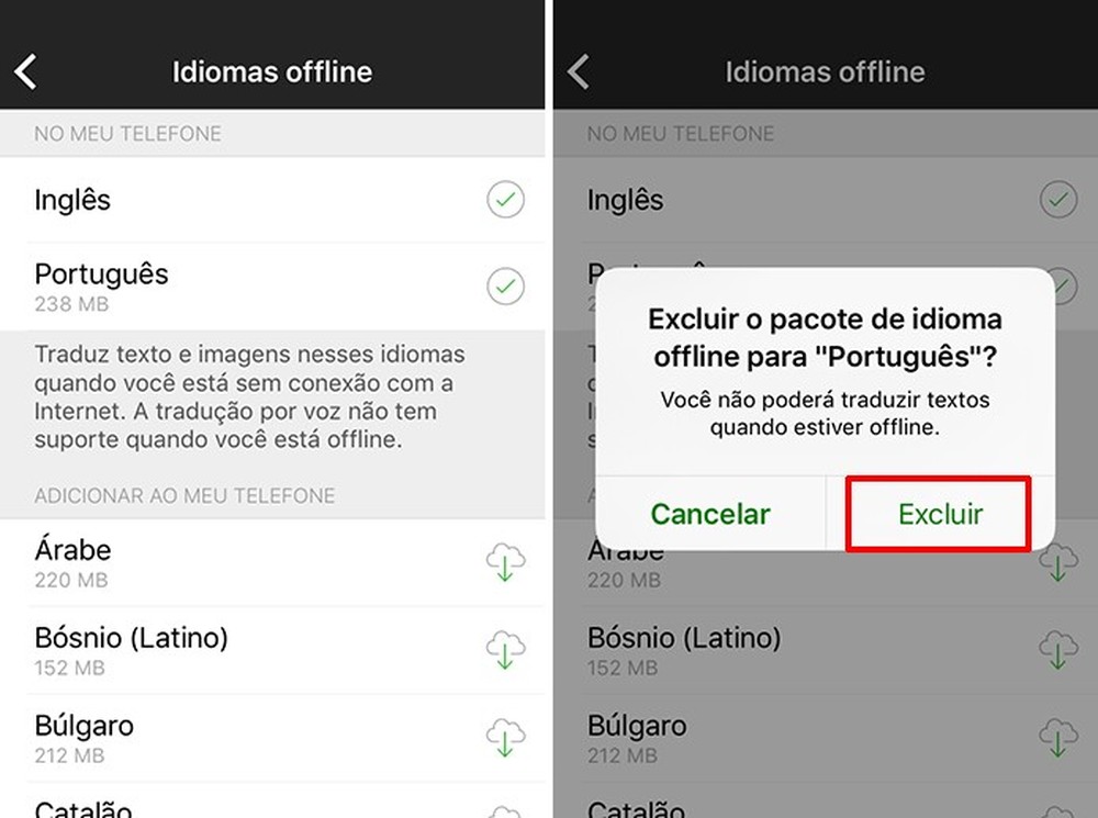 Como usar o tradutor offline da Microsoft no iPhone e iPad