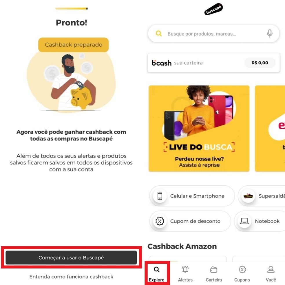 Como usar o app Buscapé para pagar mais barato em compras online