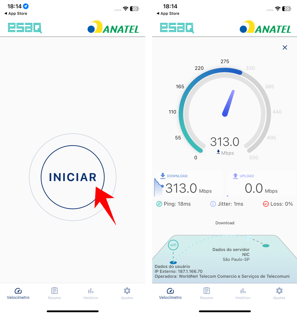 Teste de velocidade Anatel: como fazer e descobrir se sua Internet é rápida