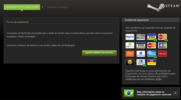 Steam: saiba como pagar seus jogos usando o serviço PayPal