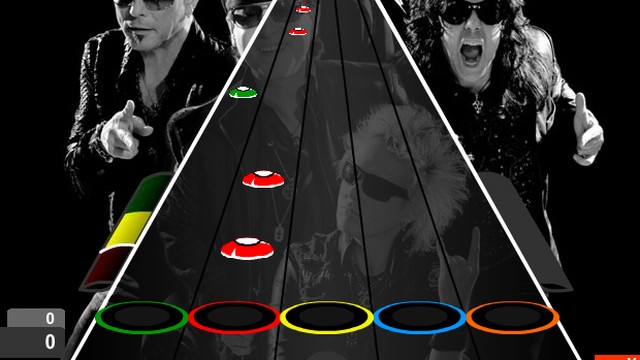Como jogar Guitar Flash, o popular game musical para PCs