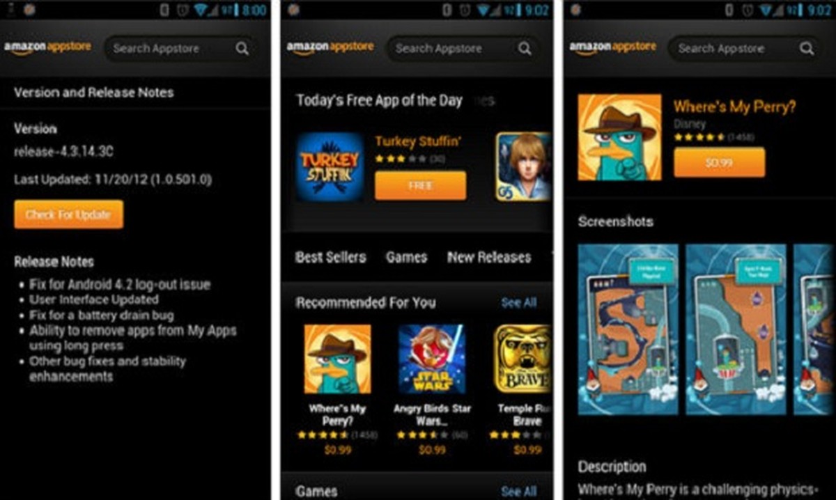 Amazon AppStore ganha novo visual no Android