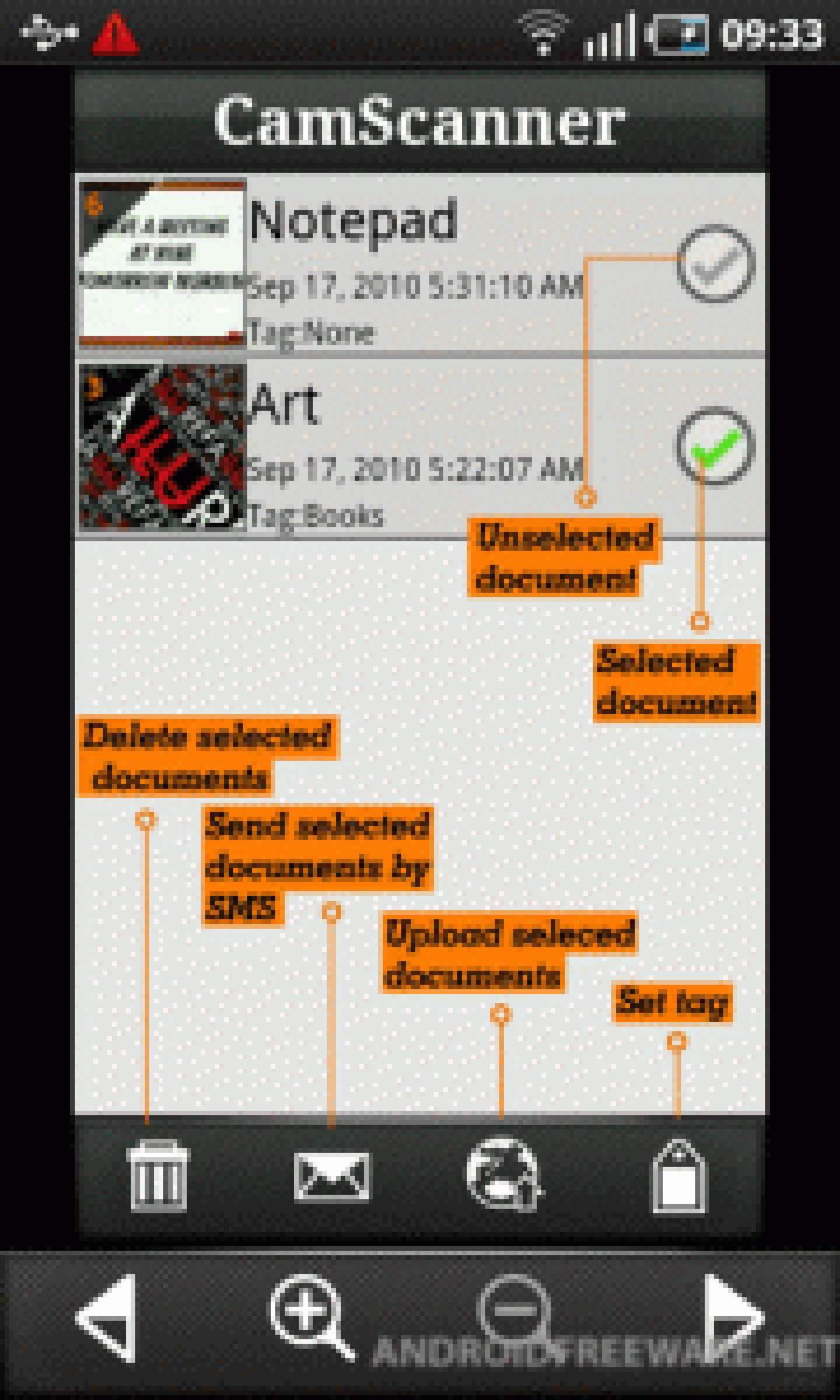 Transforme seu Android em um scanner de mão