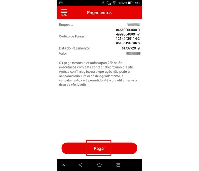 Como pagar contas pelo celular com o app do Santander