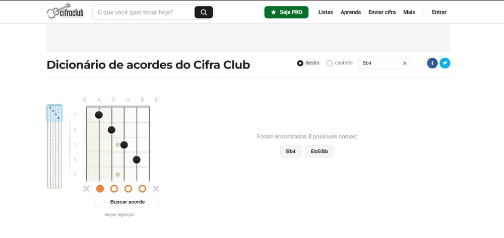 Dicionário de acordes: 5 sites para identificar posições no violão