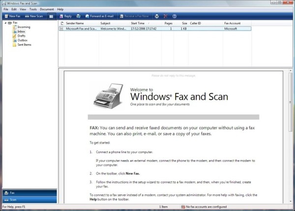 Saiba como enviar e receber faxes no seu Windows