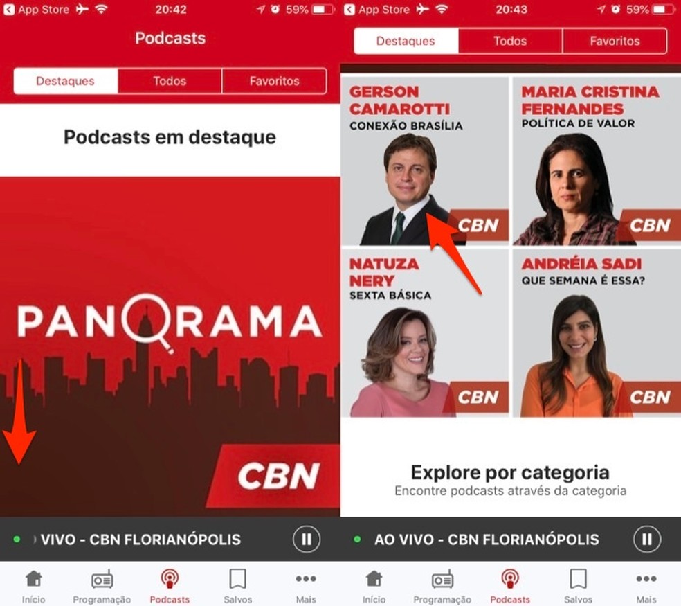 Rádio CBN ao vivo: como escutar a emissora pelo celular