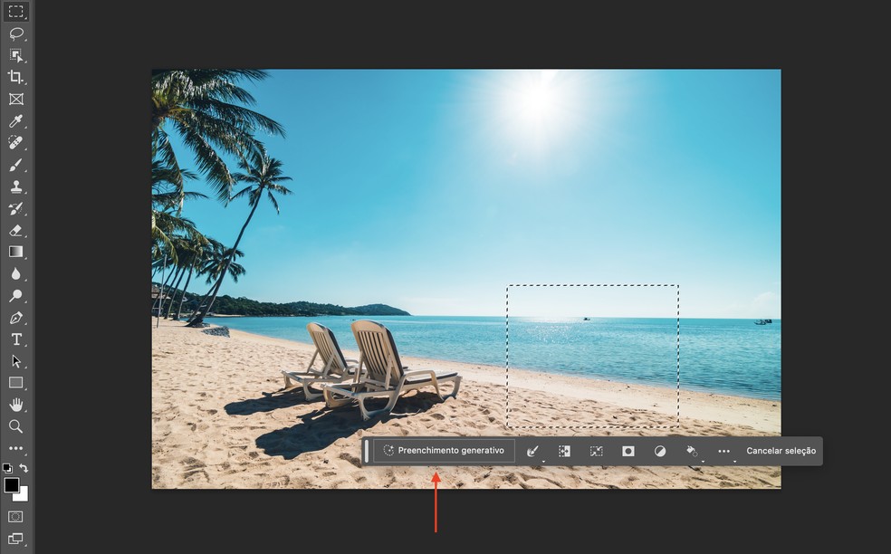 Photoshop Generative Fill: como usar recurso de preenchimento com IA