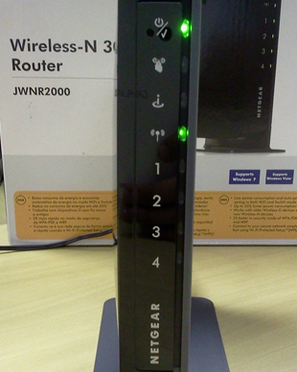 Review Roteador Netgear N 300 sem fio JWNR2000