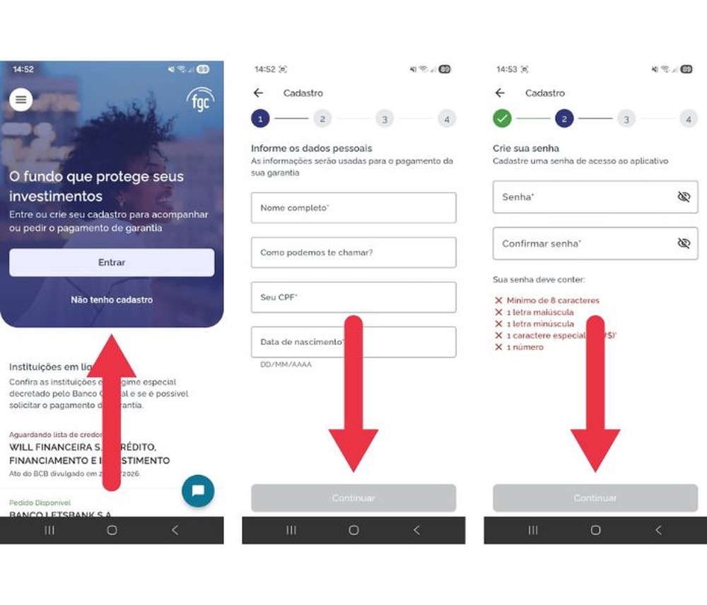 FGC: veja como se cadastrar no app, principais dúvidas e funções ...