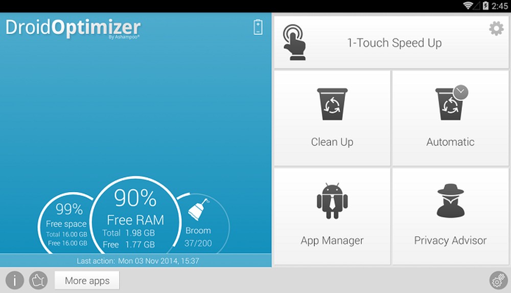 Apps para Android: Droid Optimizer, Filtergrid e mais tops da semana