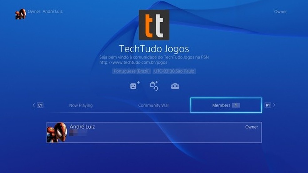 Como criar comunidades no PS4 e convidar amigos na PlayStation Network