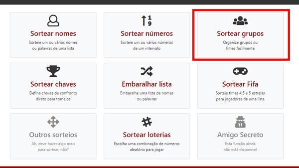 Site para sortear: como usar o Sorteador.top