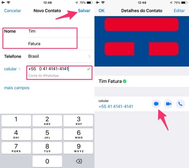 Fatura da TIM: como receber a conta via WhatsApp