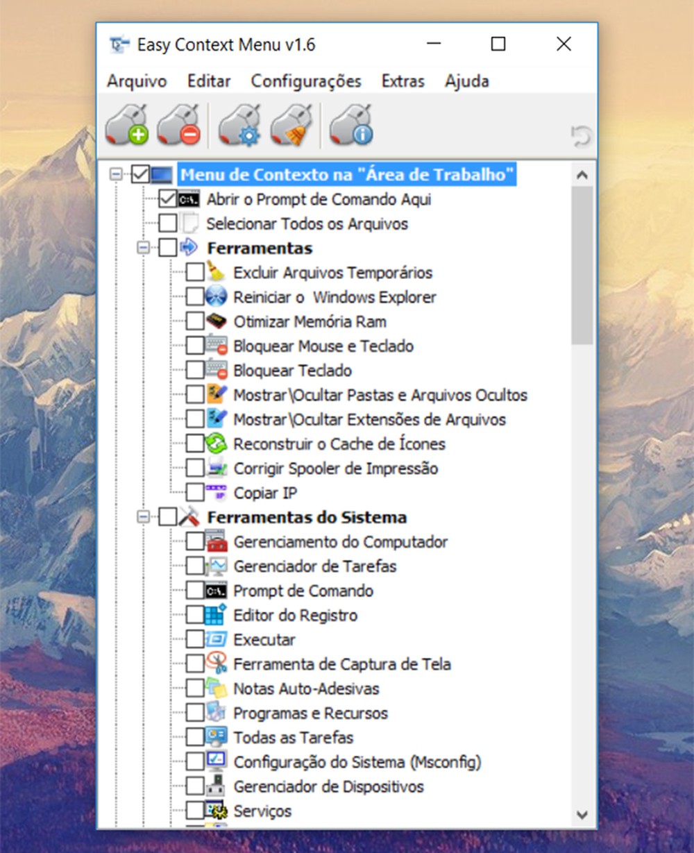 Cinco programas para personalizar o menu de contexto do Windows