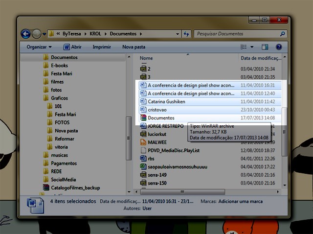 Como usar o WinRar para compactar e descompactar arquivos
