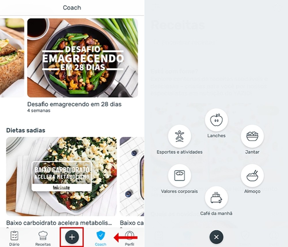 Como usar o Yazio, aplicativo para contar calorias de alimentos