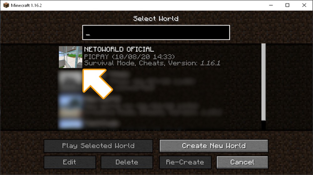 Como entrar no mundo do Felipe Neto no Minecraft