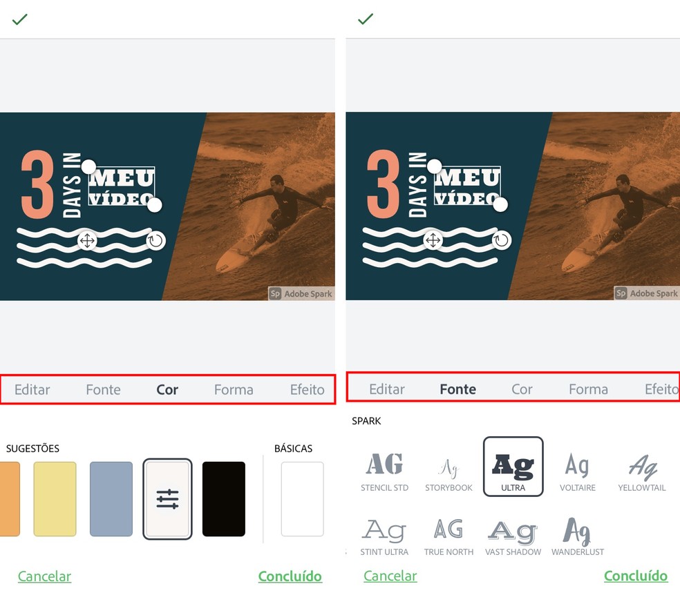 Adobe Spark: como fazer thumbnail pelo celular para o YouTube