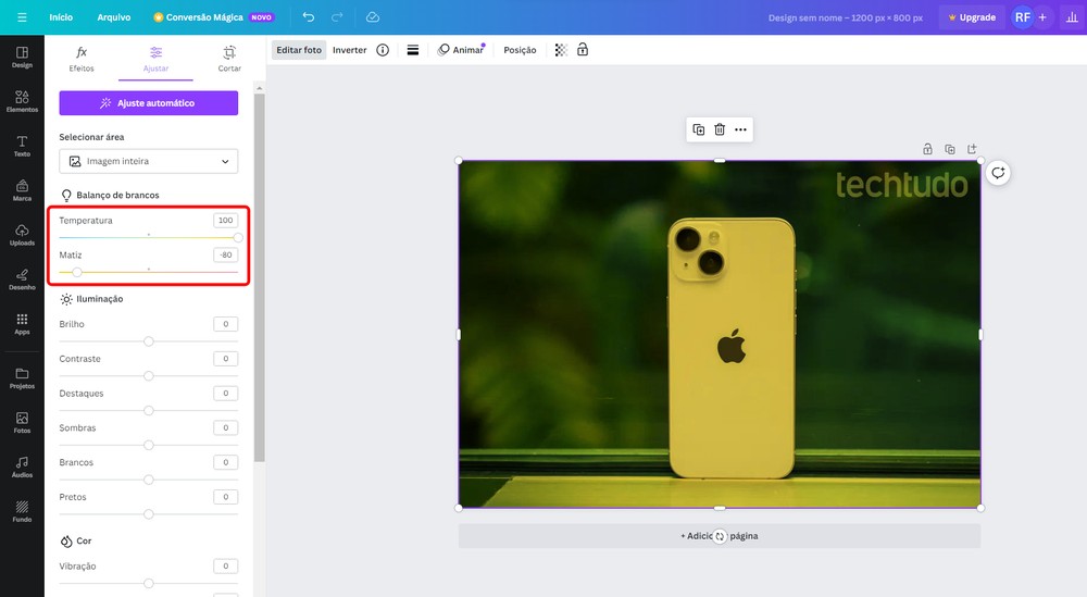 Como mudar a cor de uma imagem no Canva? Aprenda a alterar tonalidades