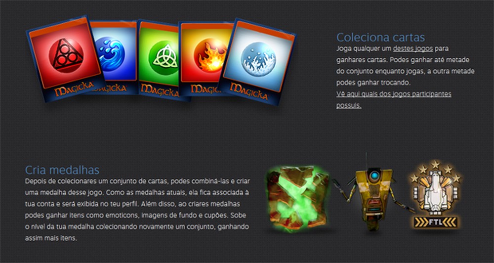 Steam Trading Cards: entenda o que são os cards colecionáveis do Steam