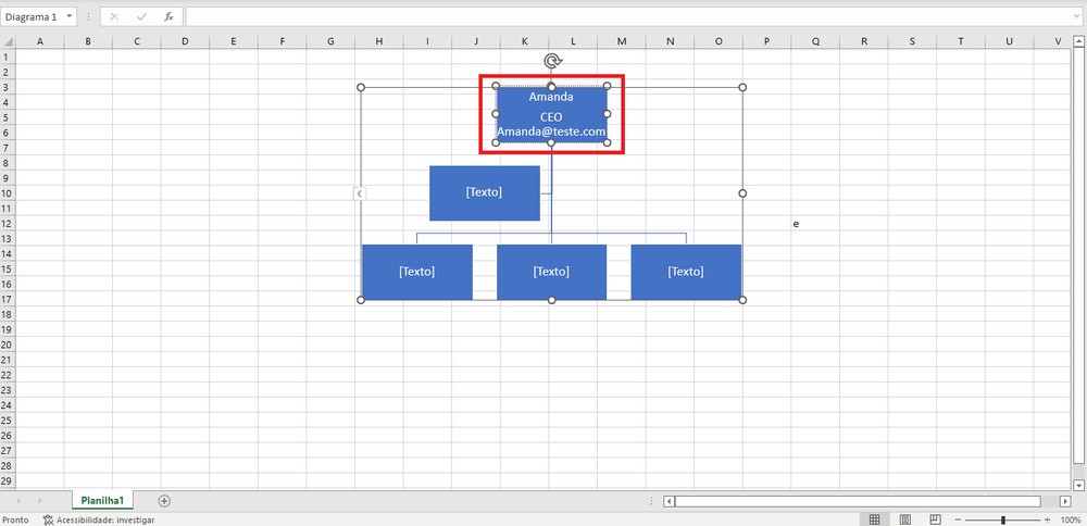 Como fazer um organograma no Excel