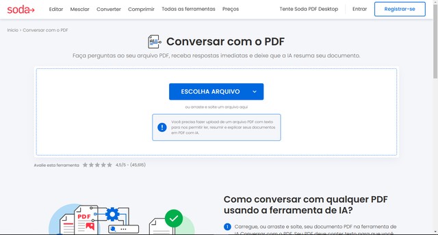 IA que resume PDF: veja 5 ferramentas gratuitas que vão facilitar sua vida