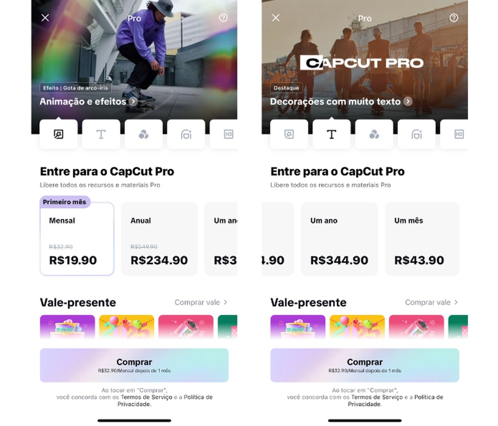 Preços do CapCut Pro: compare planos e entenda se vale a pena