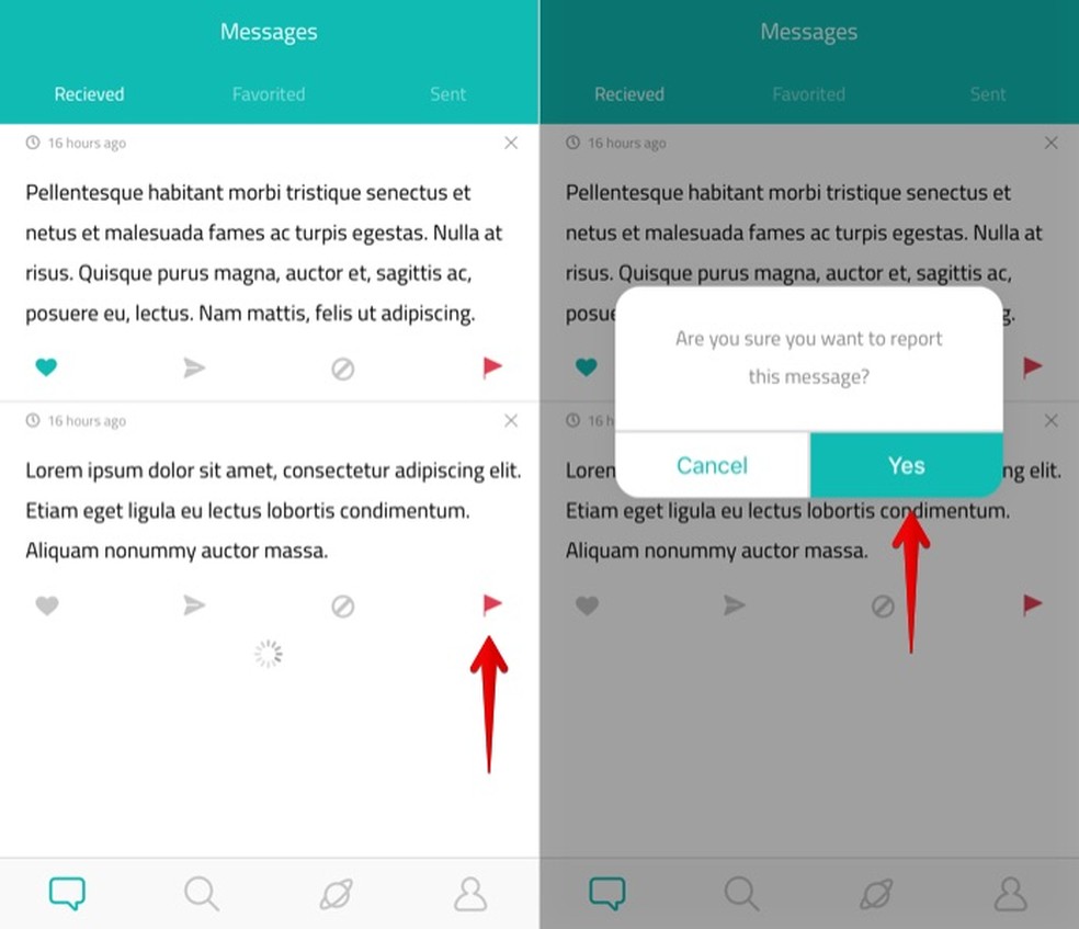 Sarahah: como apagar mensagens e bloquear um usuário