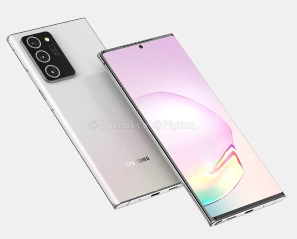 Galaxy Note 20 Plus surge na web com tela de 6,9 polegadas