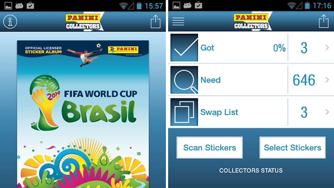 Panini Collectors | Software | TechTudo