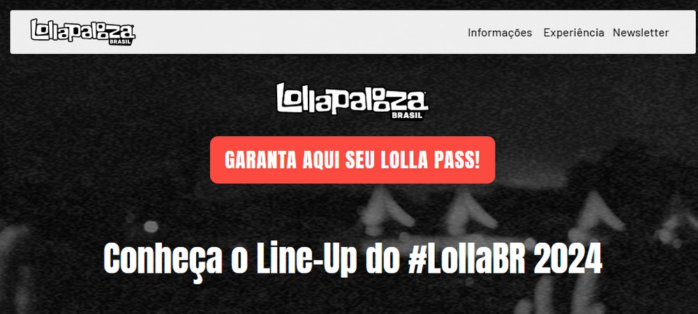 Lollapalooza 2024: veja line-up e como comprar ingressos no Ticketmaster