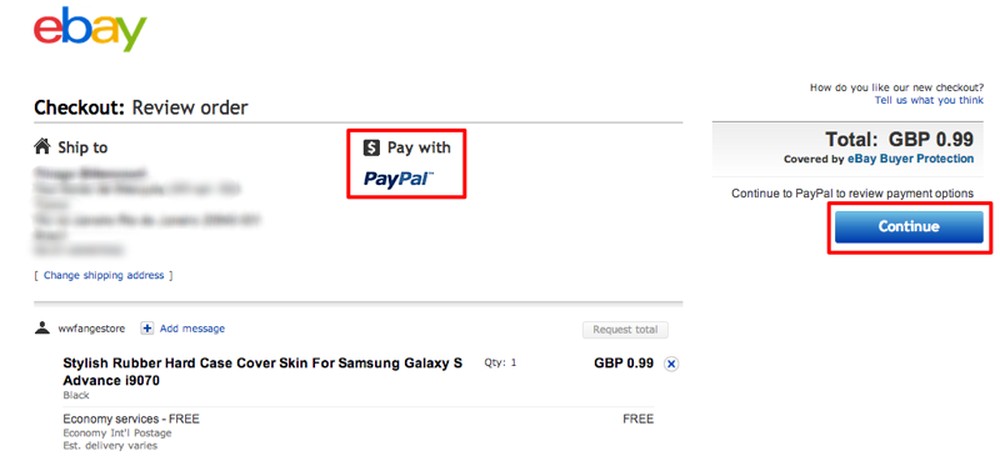 Como usar PayPal no eBay